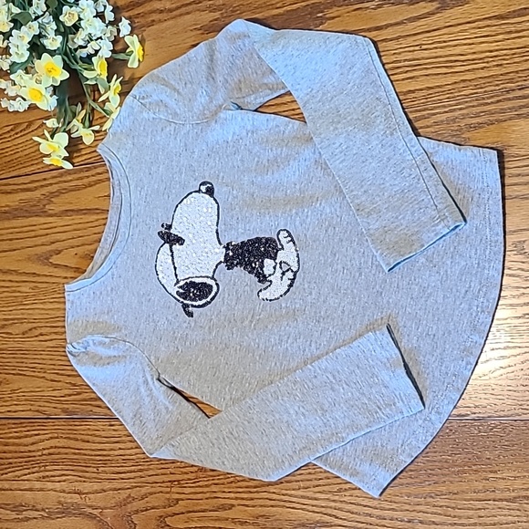 Peanuts | Shirts & Tops | Snoopy Long Sleeved Shirt | Poshmark